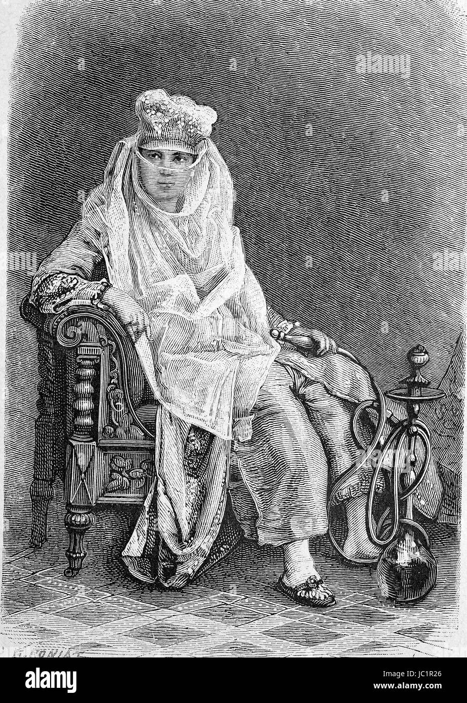 Young Mohammedan from Nazareth, digital improved reproduction from a ...