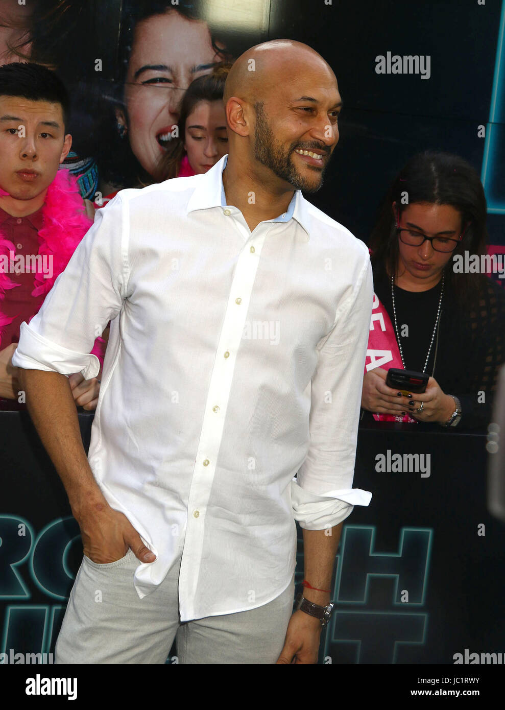 New York, New York, USA. 12th June, 2017. Actor KEEGAN-MICHAEL KEY ...