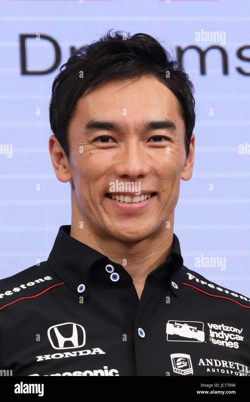 Tokyo, Japan. 13th June, 2017. Takuma Sato Motor : Takuma Sato, the ...