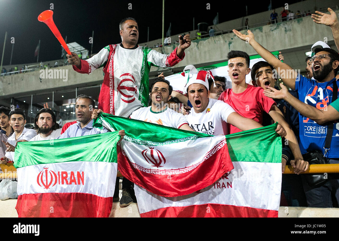 Iran soccer fans hi-res stock photography and images - Alamy