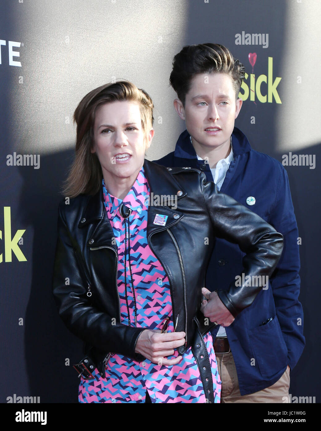 Hollywood, California, USA. 12th June, 2017. Cameron Esposito, Rhea ...