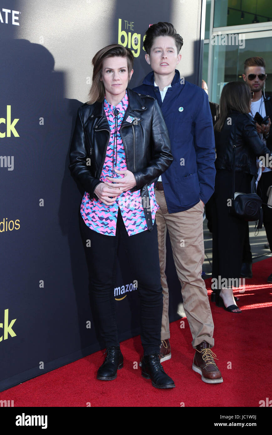 Hollywood, California, USA. 12th June, 2017. Cameron Esposito, Rhea ...