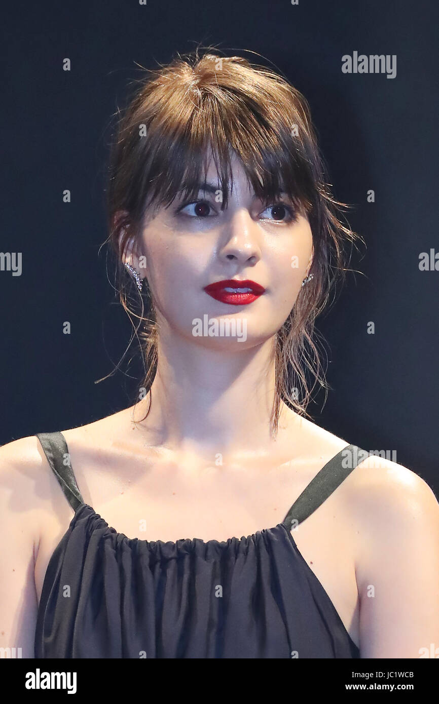 Japanese model Maggy attends the award ceremony of the Short Shorts ...