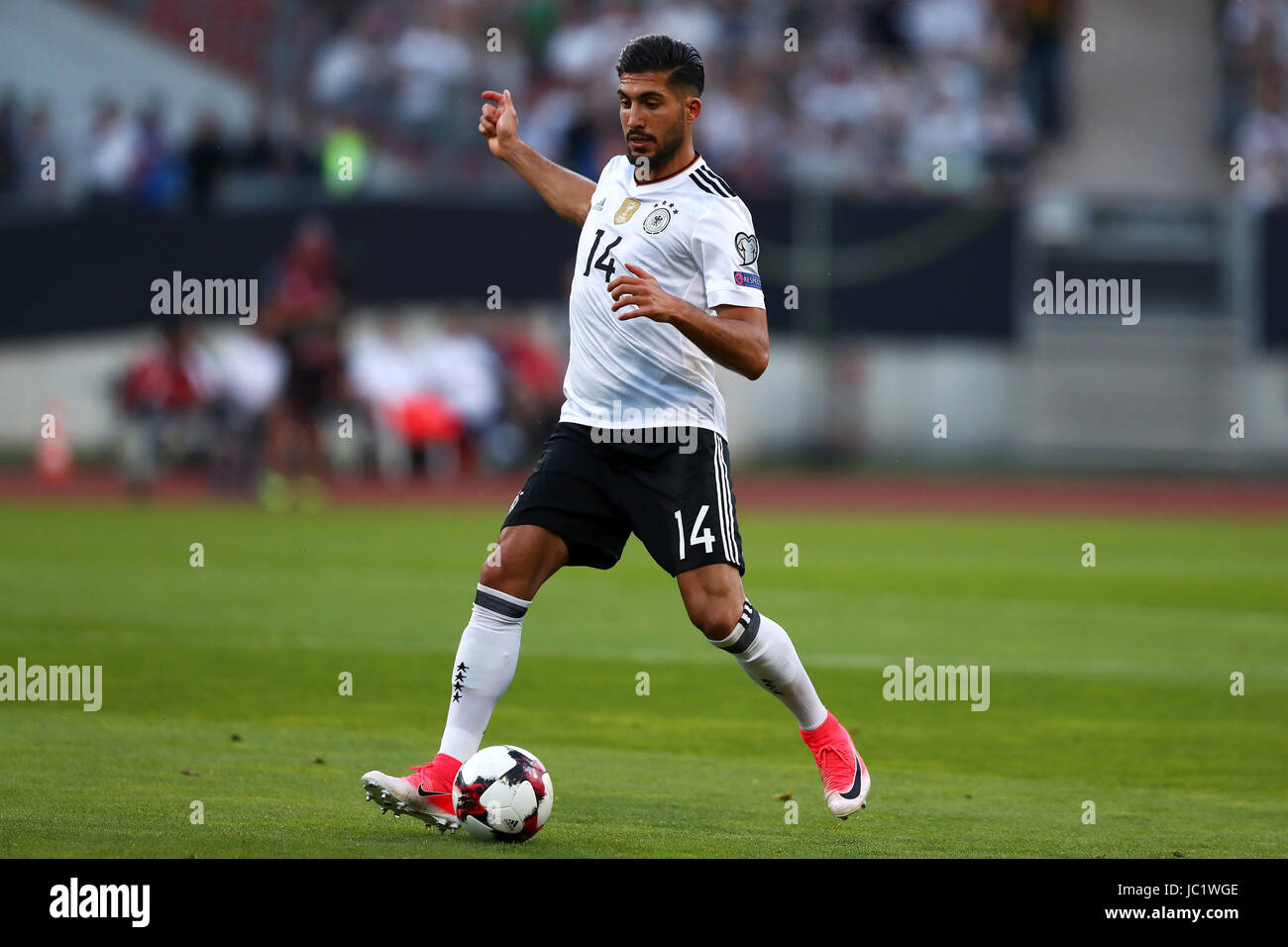 Germany's Emre Can in action during the World Cup qualifying group C ...