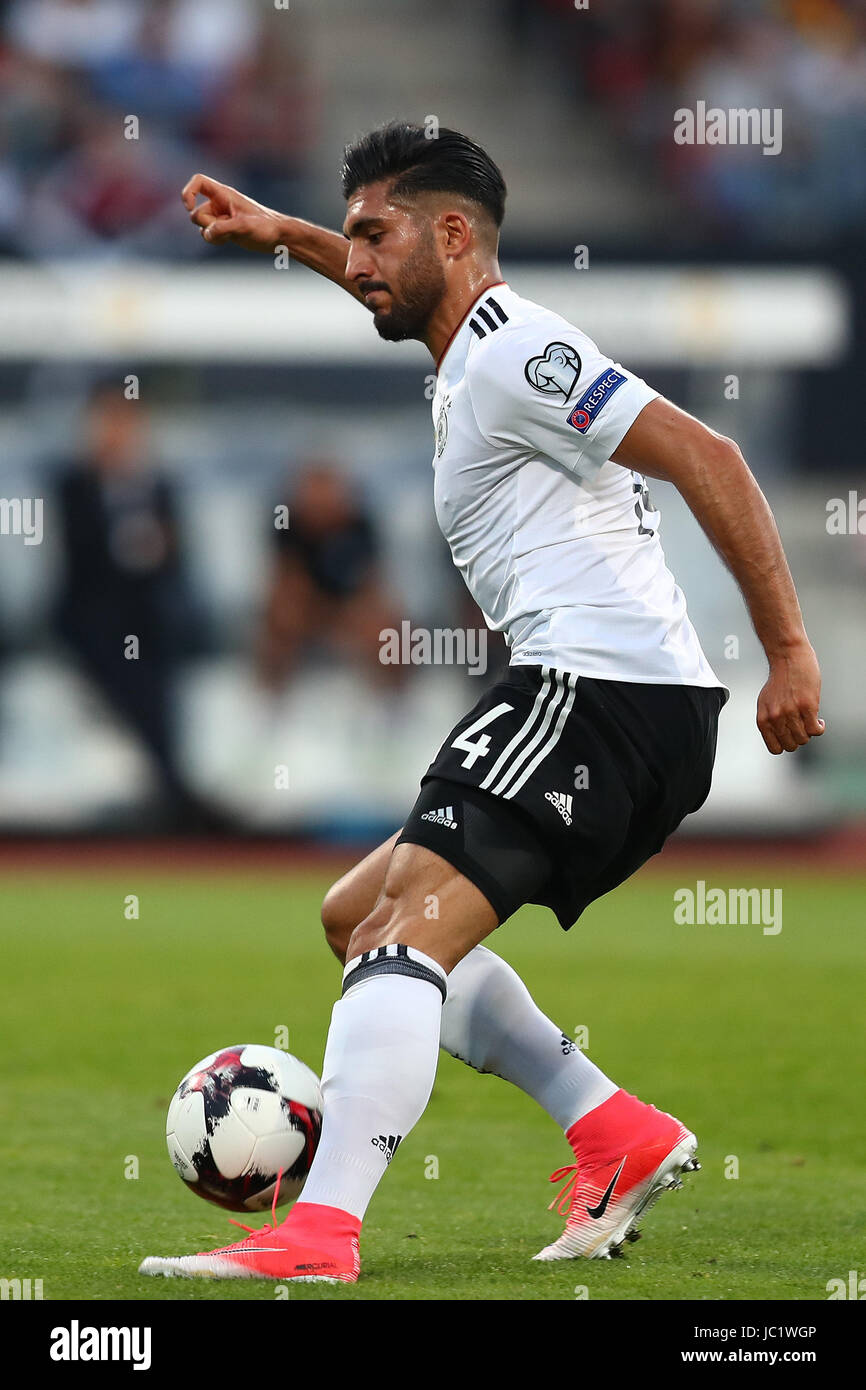 Germany's Emre Can in action during the World Cup qualifying group C ...
