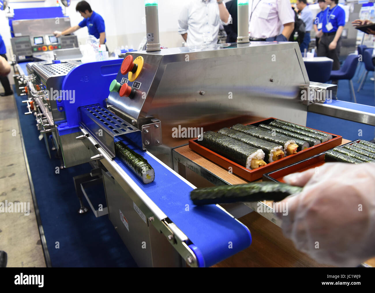 Tokyo, Japan. 13th June, 2017. The International Food Machinery and ...