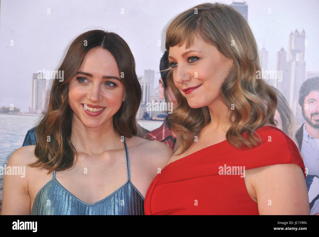 Los Angeles, California, USA. 12th June, 2017. Zoe Kazan, Emily V ...