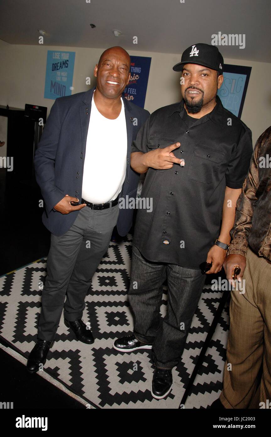 Hollywood Boulevard, CA. 12th June, 2017. John Singleton, Ice Cube at ...