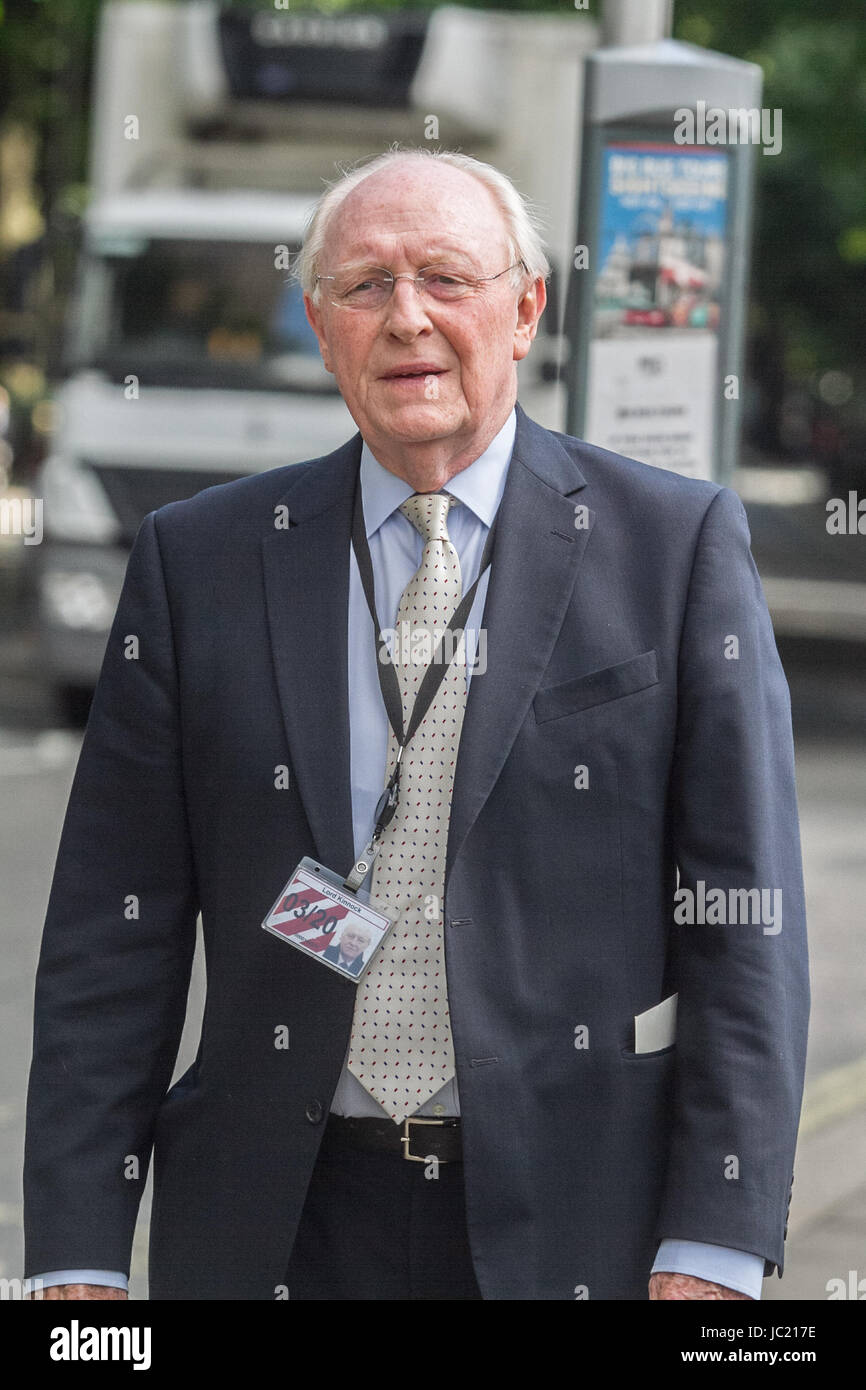 London UK. 13th June 2017. Neil Kinnock who served as leader of the ...