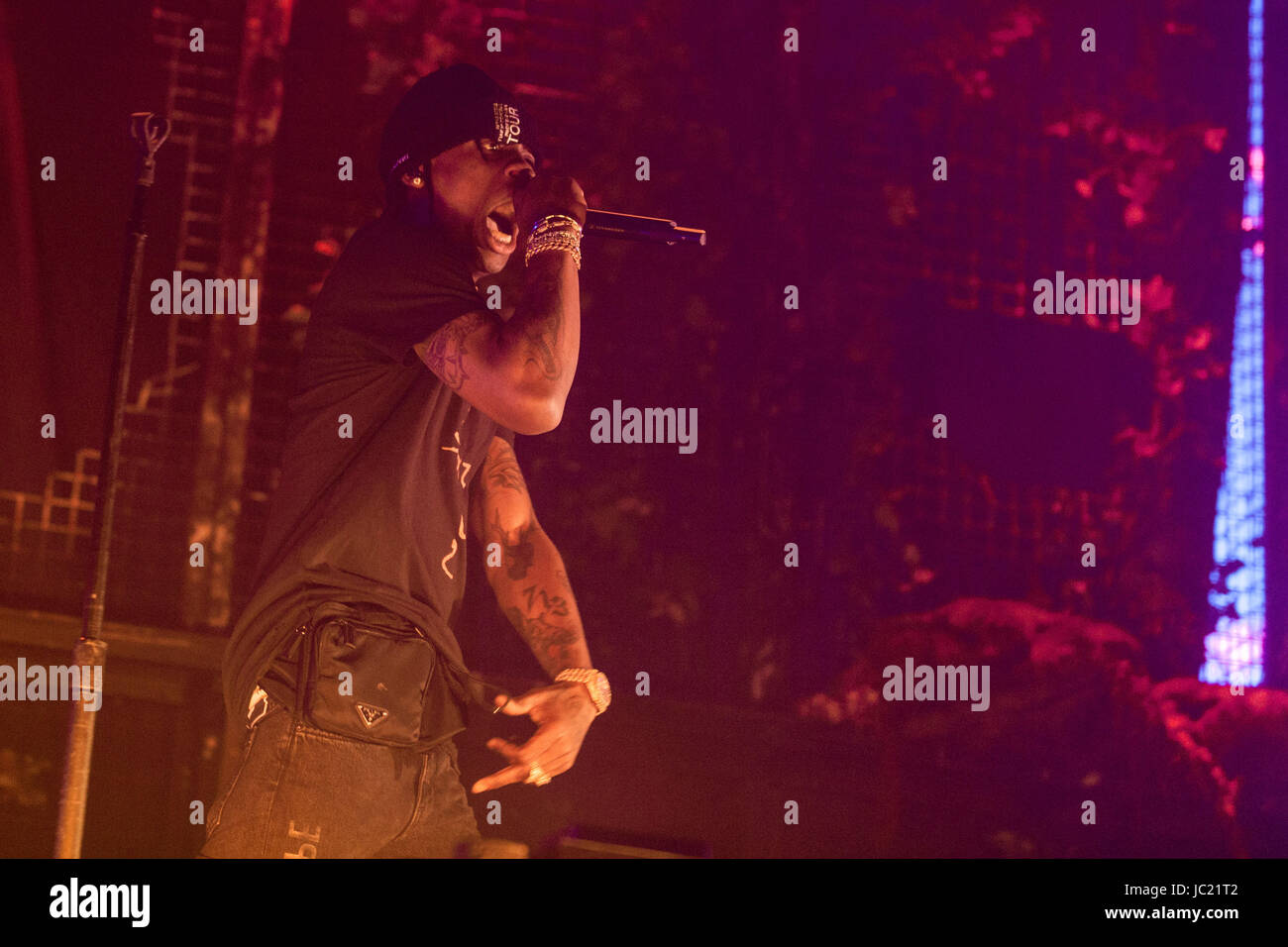 June 11, 2017 - Manchester, Tennessee, U.S - Rapper TRAVIS SCOTT ...