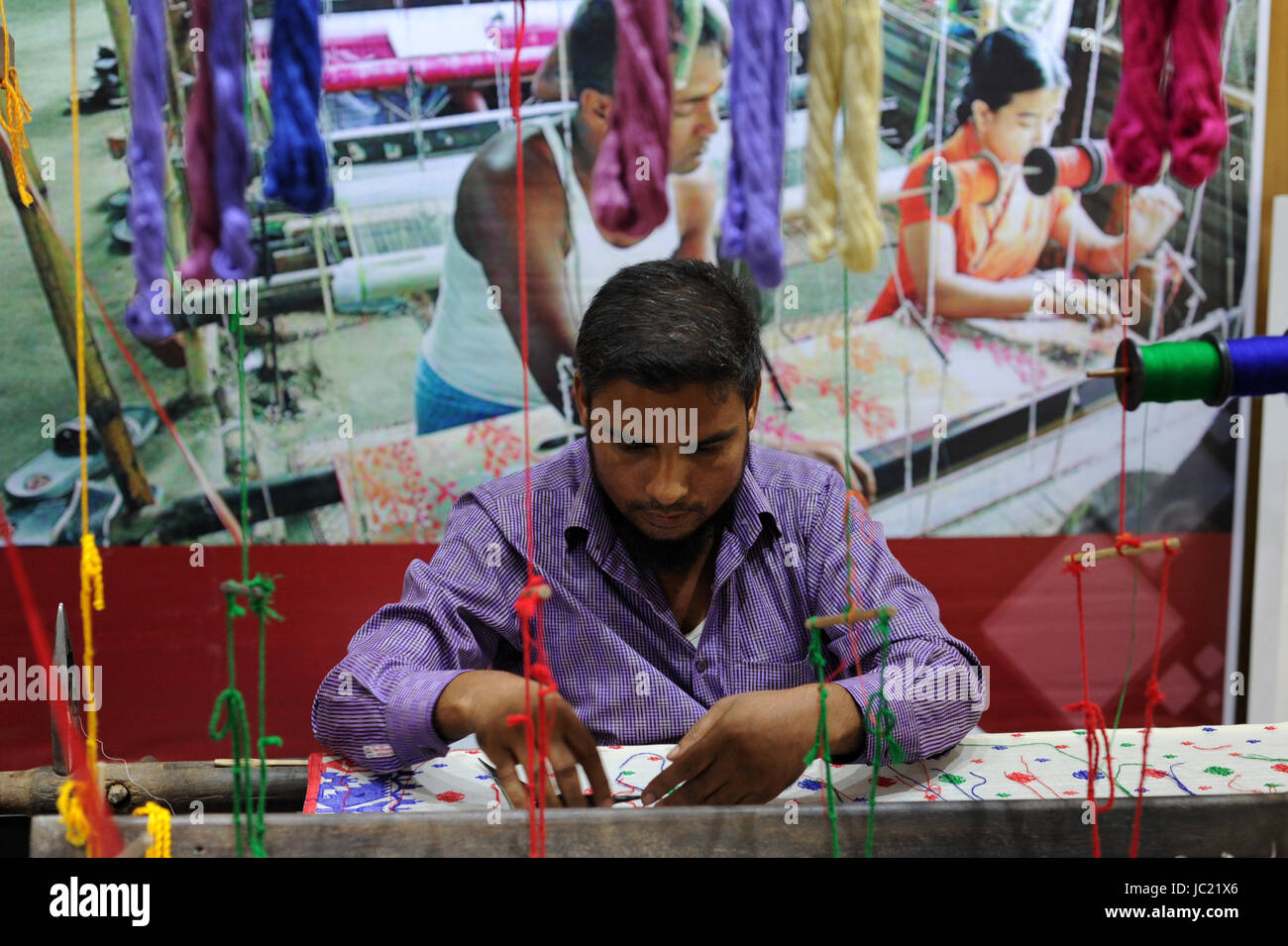 Bangladeshi textiles hi-res stock photography and images - Alamy