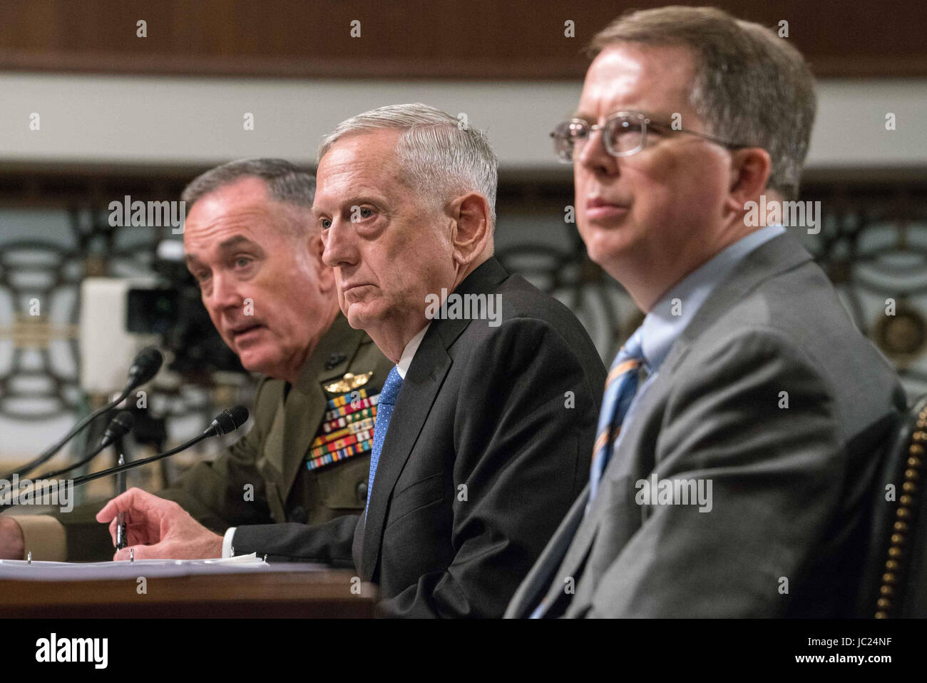 Washington DC, USA. 13th June, 2017. Chairman of the Joint Chiefs of ...