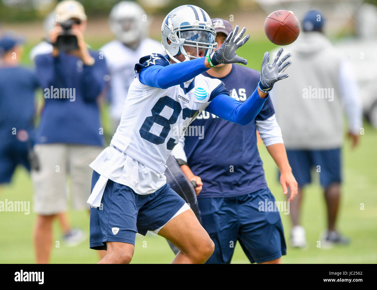 June 13, 2017: Dallas Cowboys wide receiver Terrance Williams #83 ...