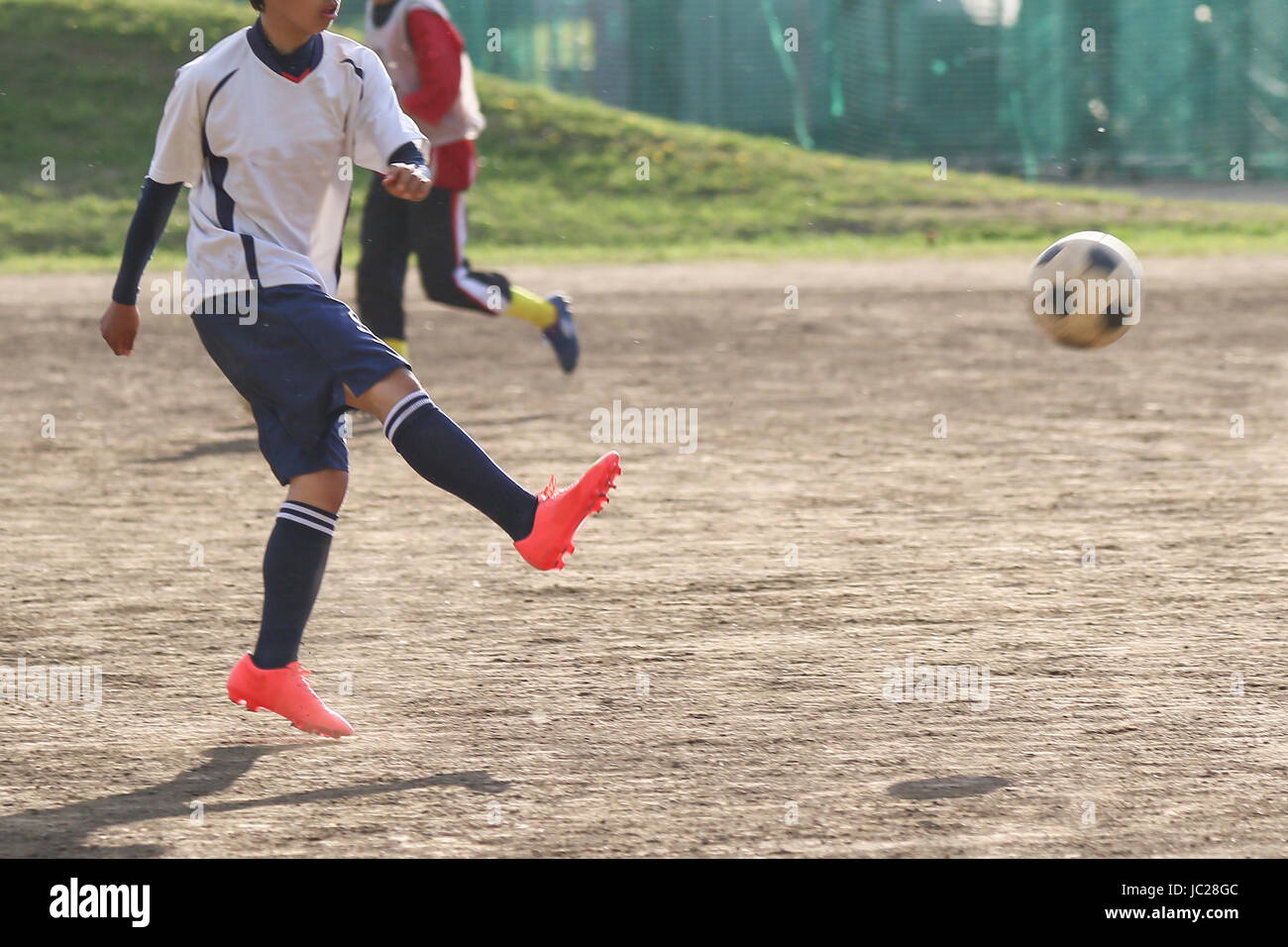 Practice at Soccer Club Stock Photo - Alamy