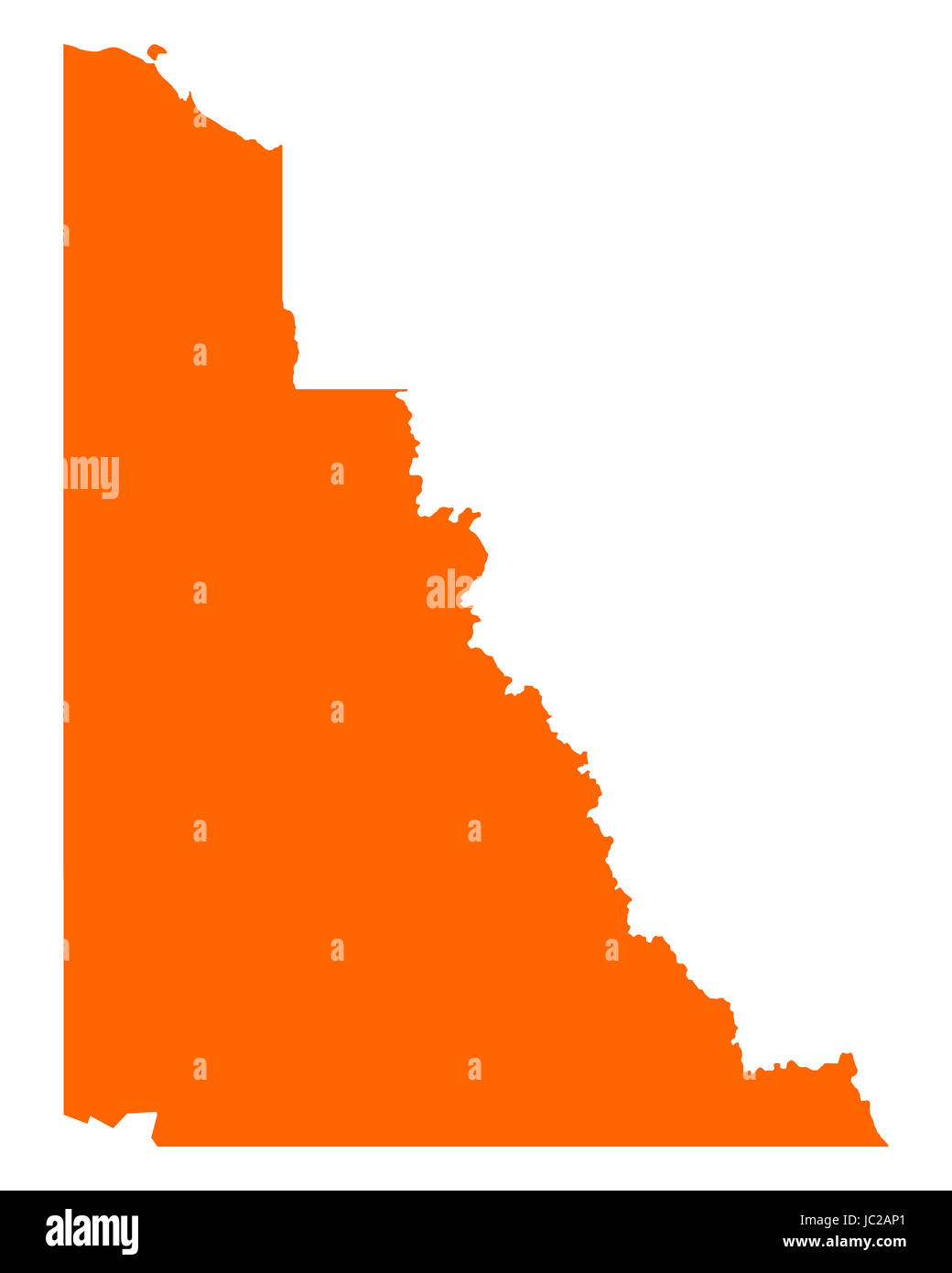 Karte von Yukon Stock Photo - Alamy