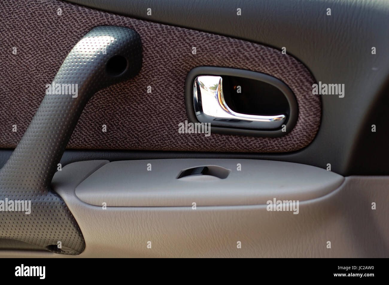 The interior panel of modern car door Stock Photo - Alamy