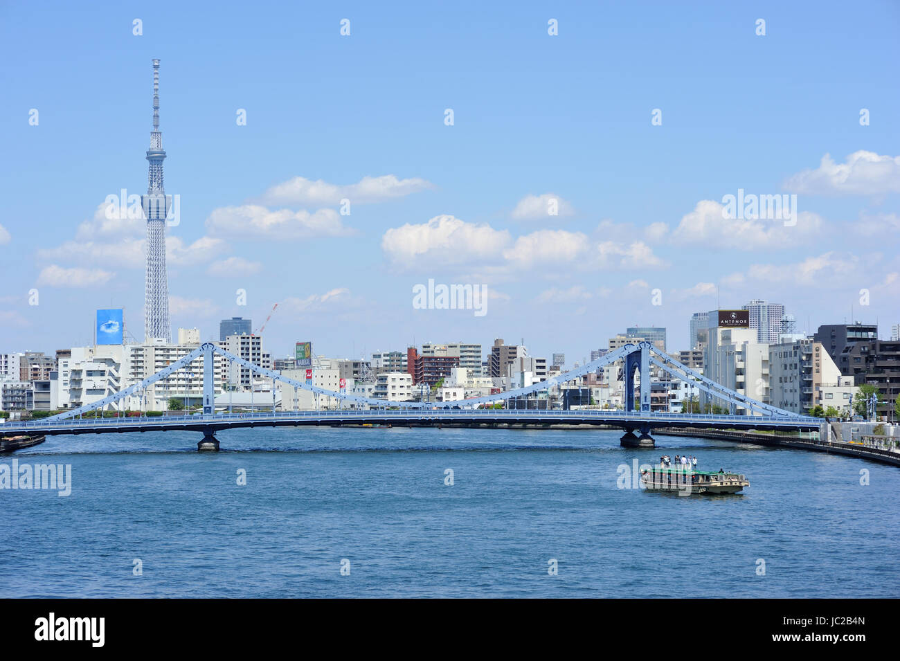 Sumida River and Tokyo Sky Tree Stock Photo - Alamy