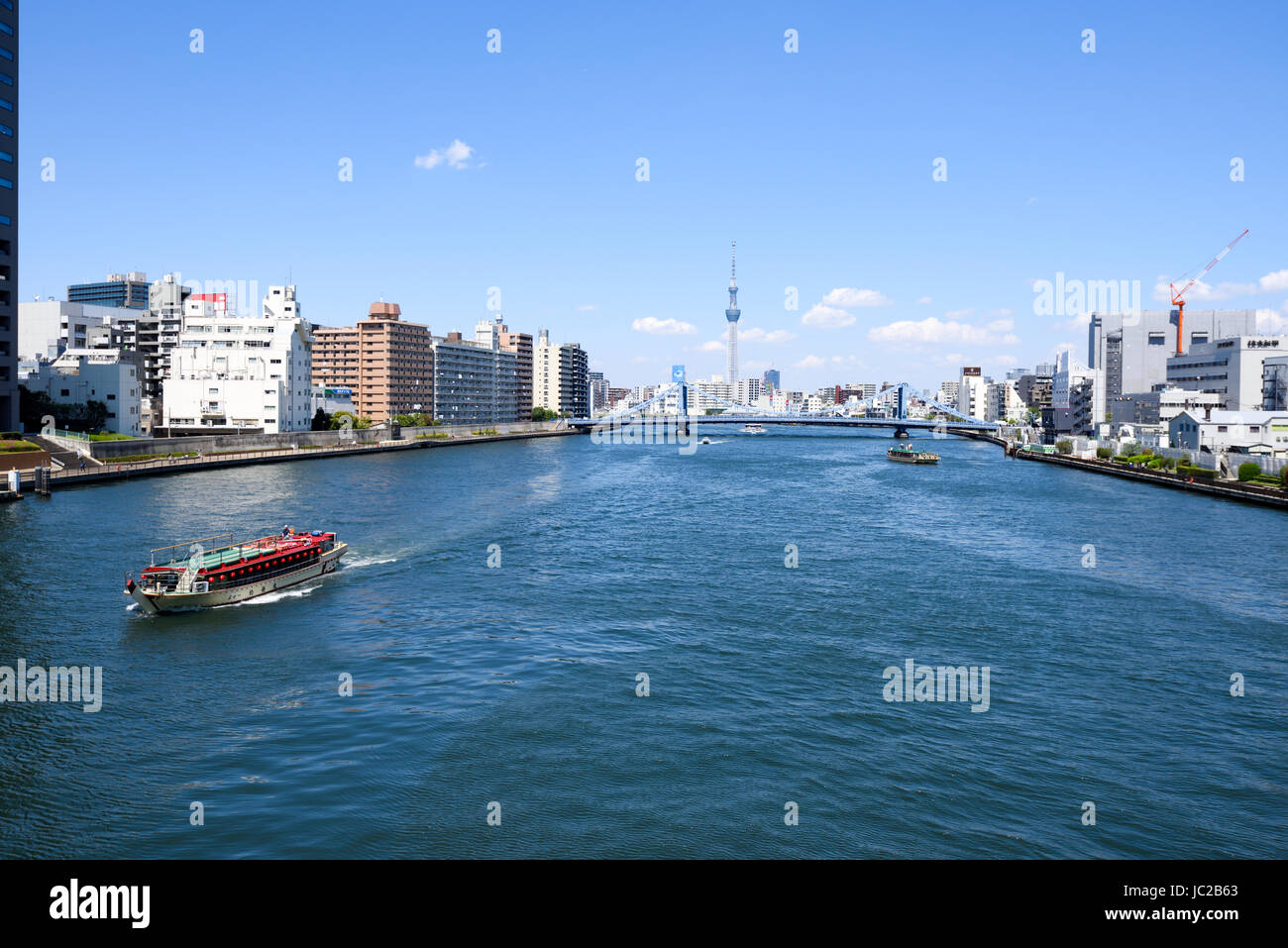 Sumida river bridge hi-res stock photography and images - Alamy