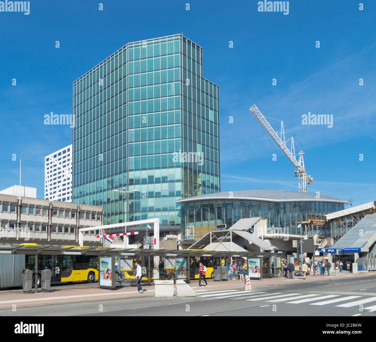 Utrecht centraal railway and bus station hi-res stock photography and ...
