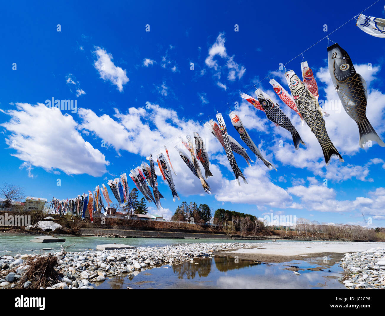 Koinobori (Carp Streamer Stock Photo - Alamy