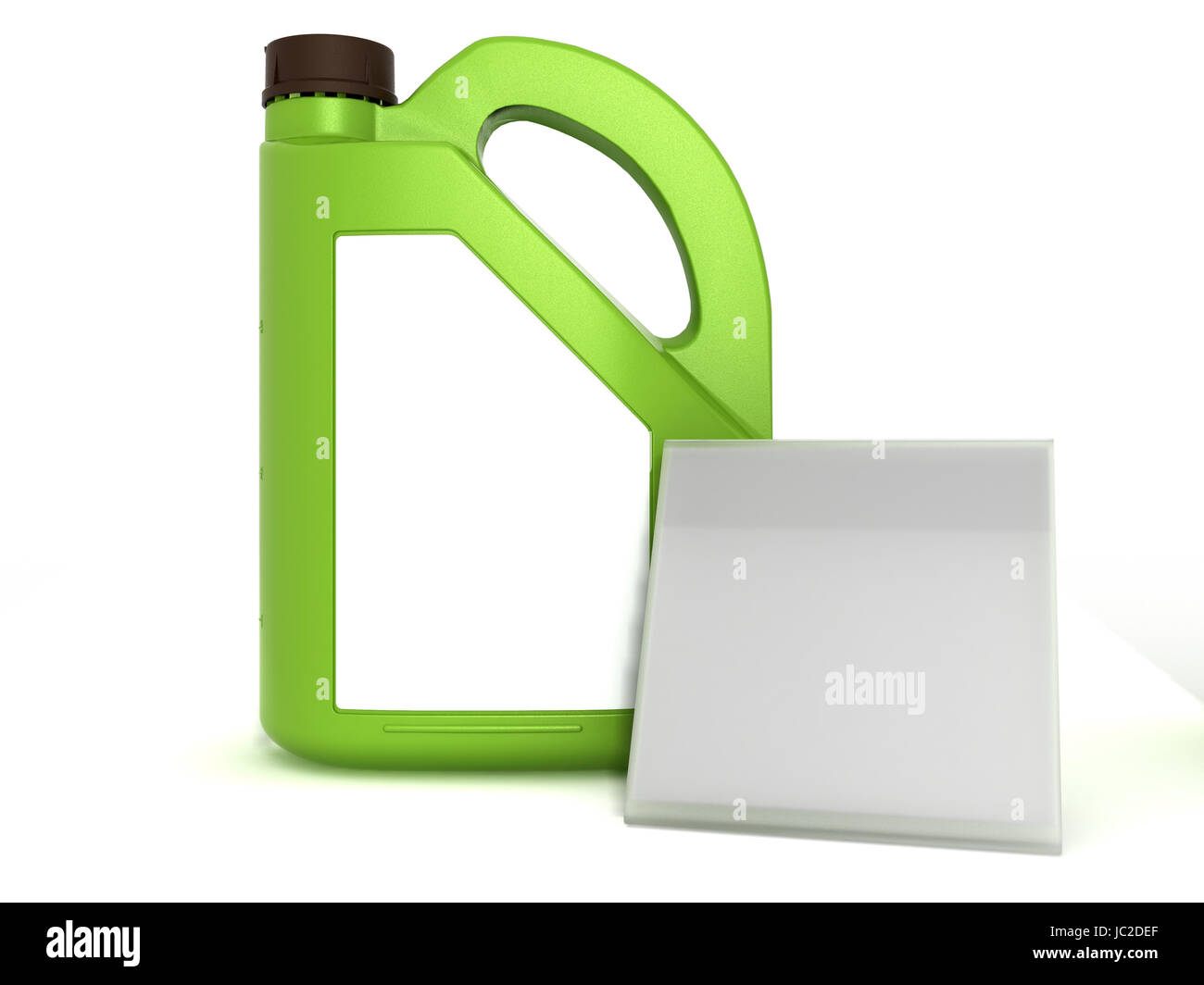 Gasoline jerrican isolated on a white background Stock Photo - Alamy