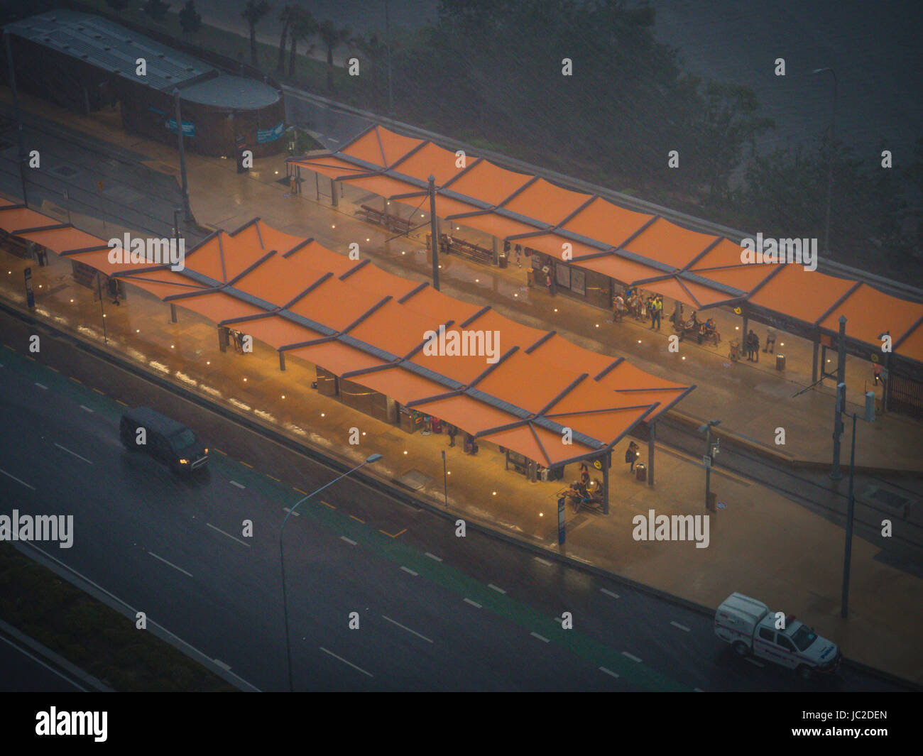 Elevated Light Rail High Resolution Stock Photography and Images - Alamy