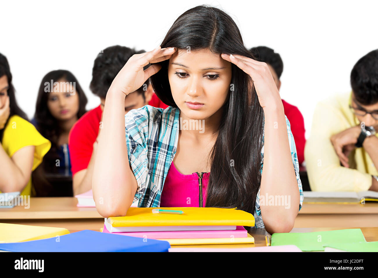Exam stress student hi-res stock photography and images - Alamy