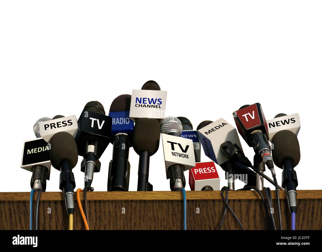 Press and Media Conference Stock Photo - Alamy
