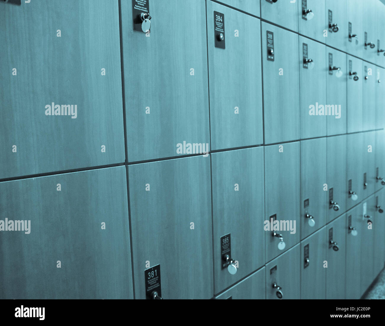 Lockers in a museum hi-res stock photography and images - Alamy