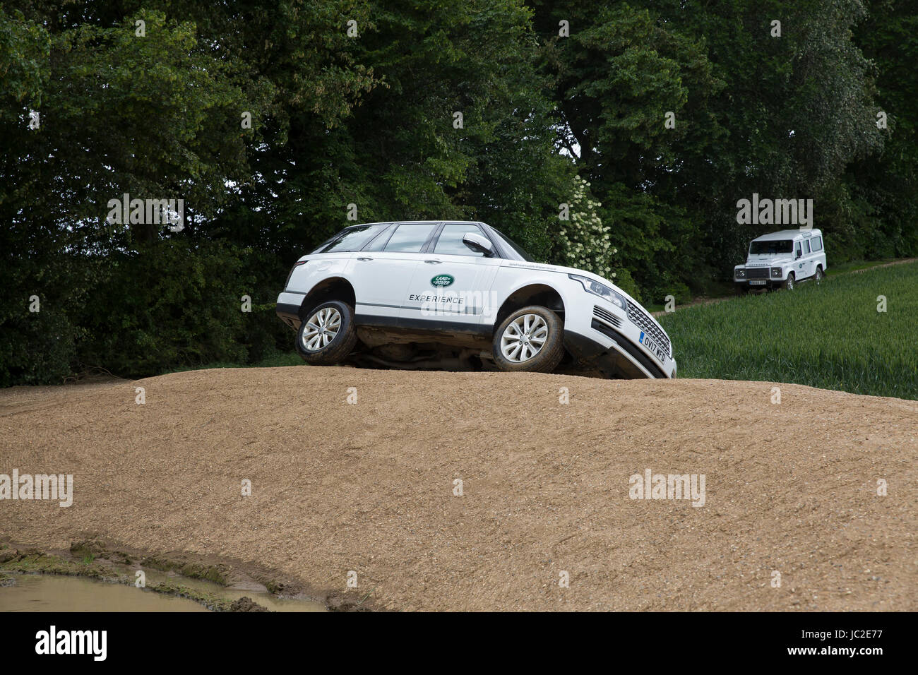 Land Rover Experience Day in Luton Stock Photo - Alamy