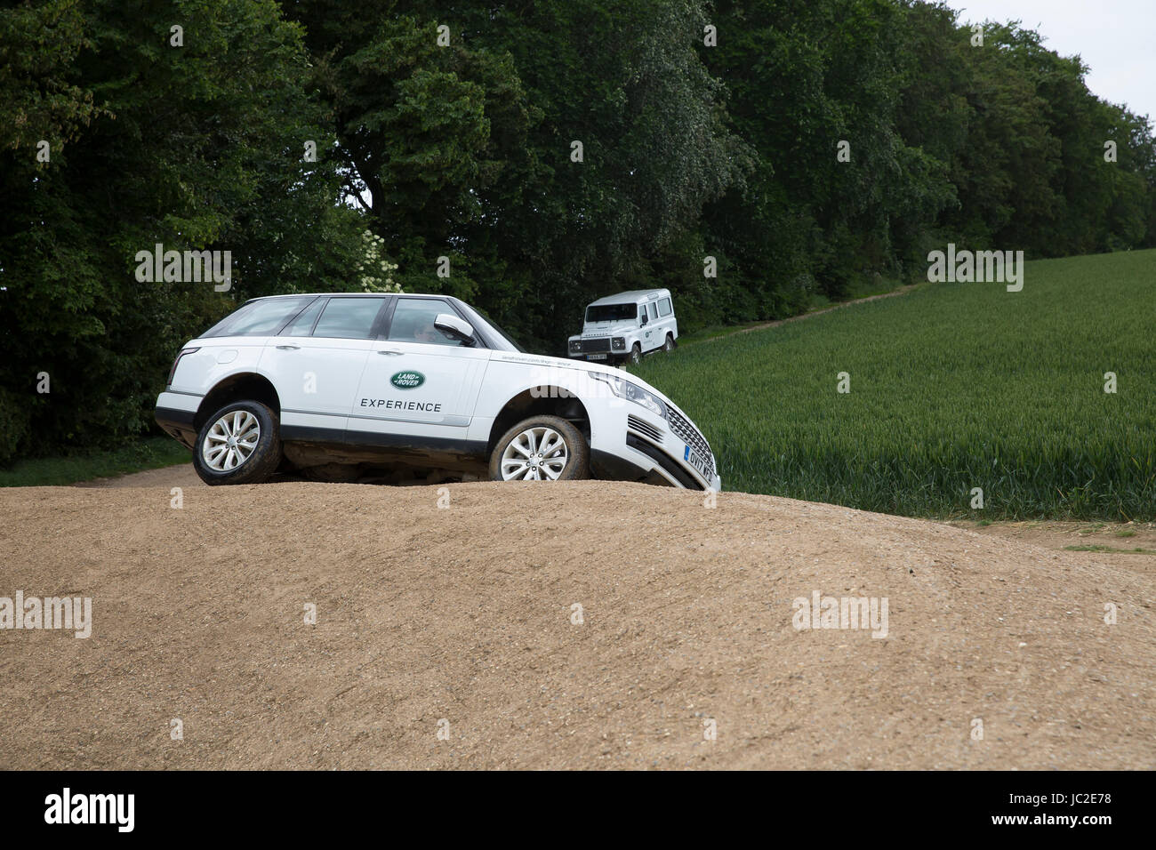 Land Rover Experience Day in Luton Stock Photo - Alamy