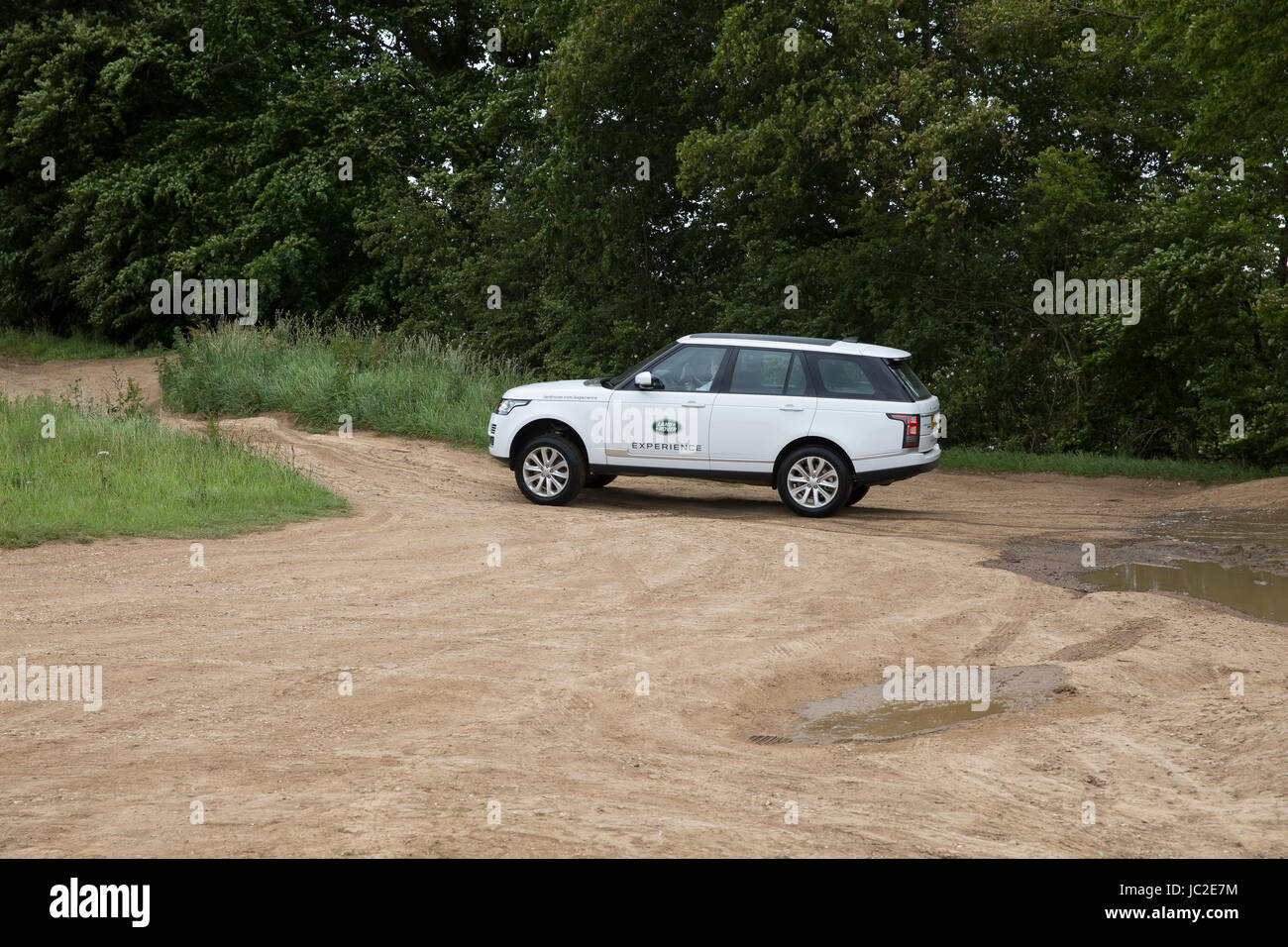 Land Rover Experience Day in Luton Stock Photo - Alamy