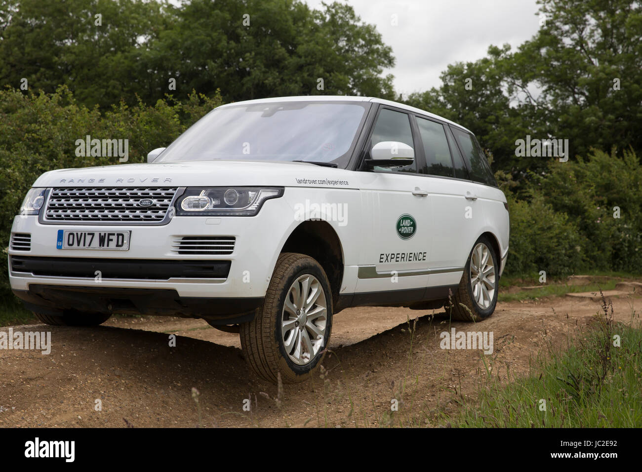 Land Rover Experience Day in Luton Stock Photo - Alamy