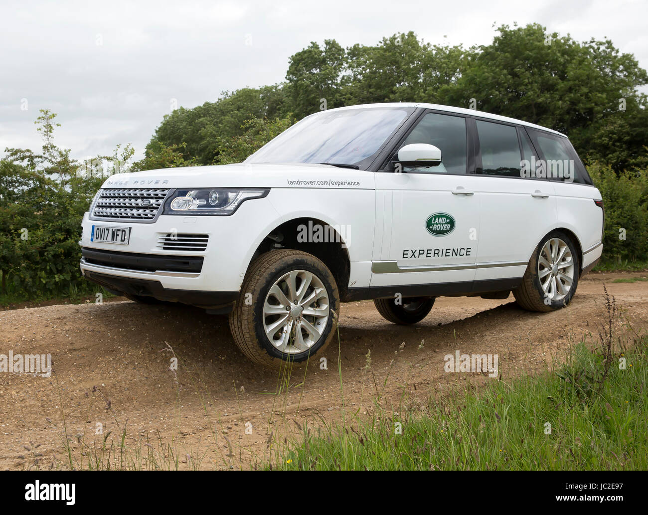 Land Rover Experience Day in Luton Stock Photo - Alamy