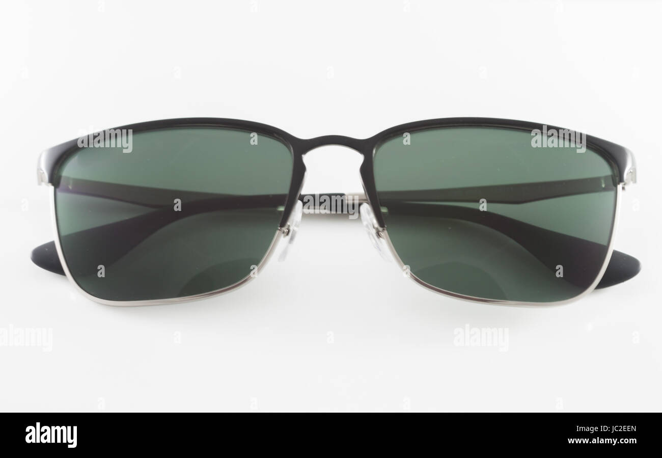 Famous style sunglasses isolated on white background, stock photo Stock ...