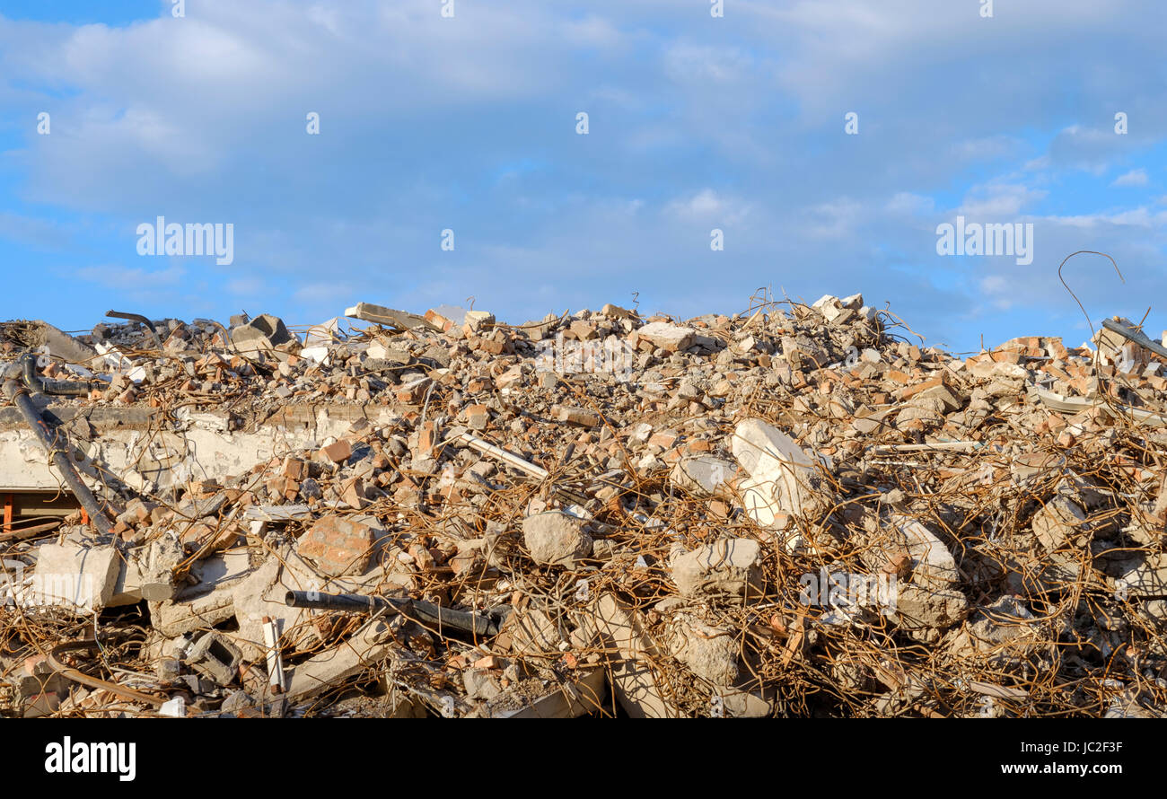 Broken concrete blocks hi-res stock photography and images - Alamy