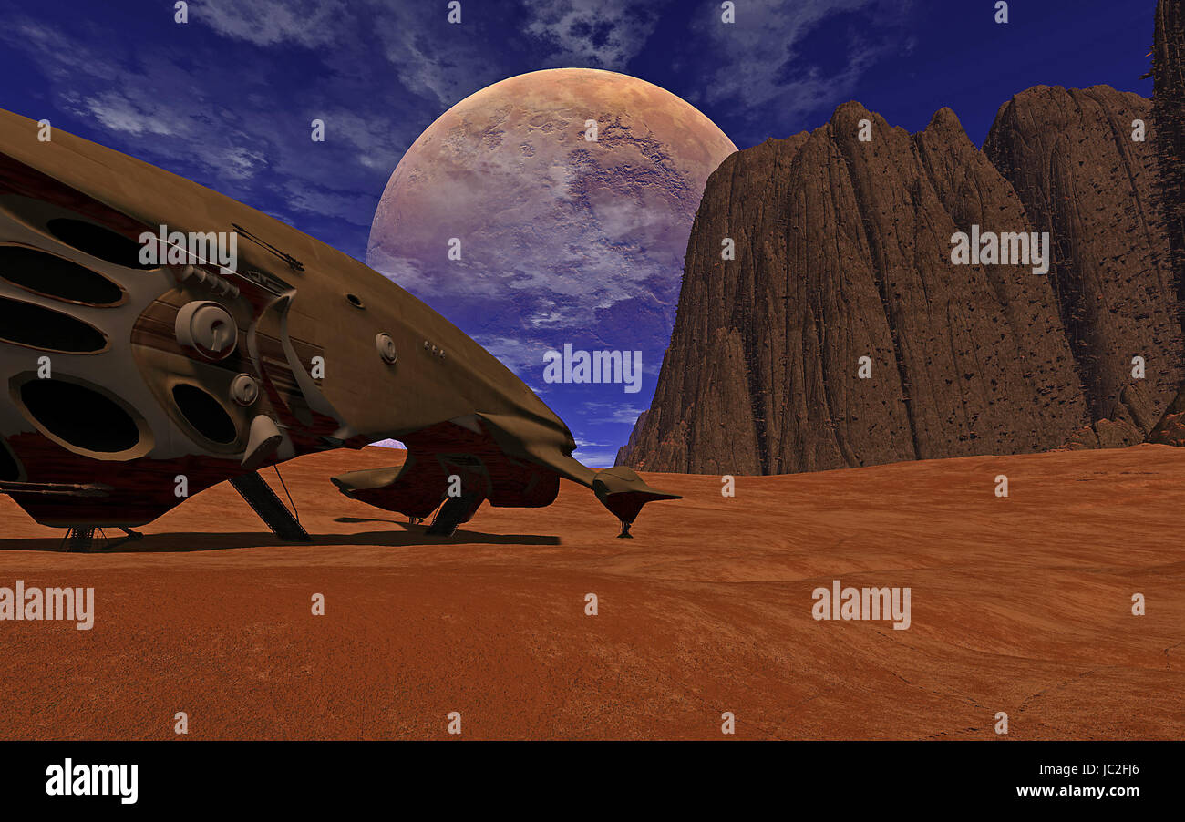 Strange planet hi-res stock photography and images - Alamy