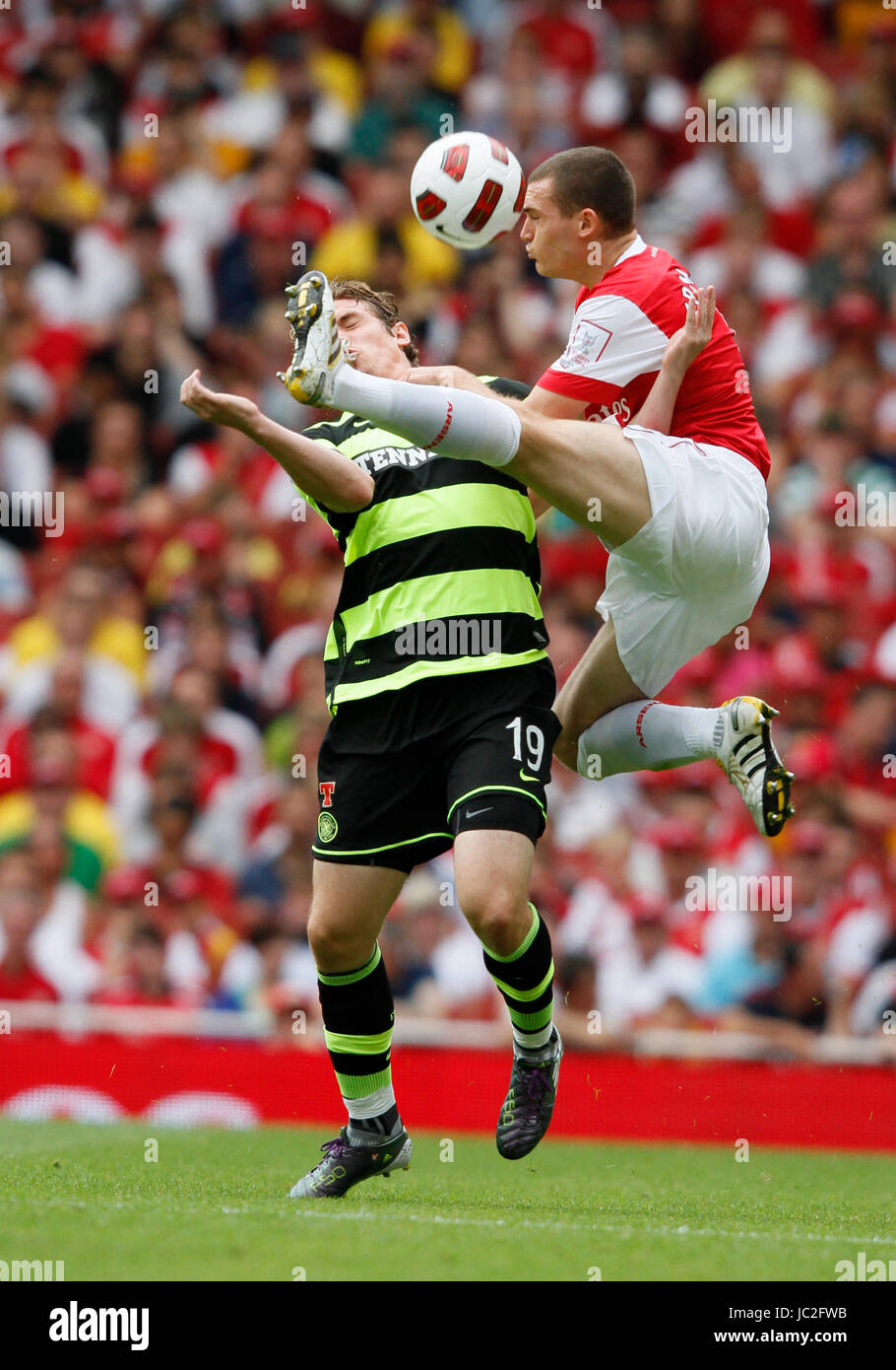 MORTEN RASMUSSEN & THOMAS VERM ARSENAL V GLASGOW CELTIC EMIRATES ...