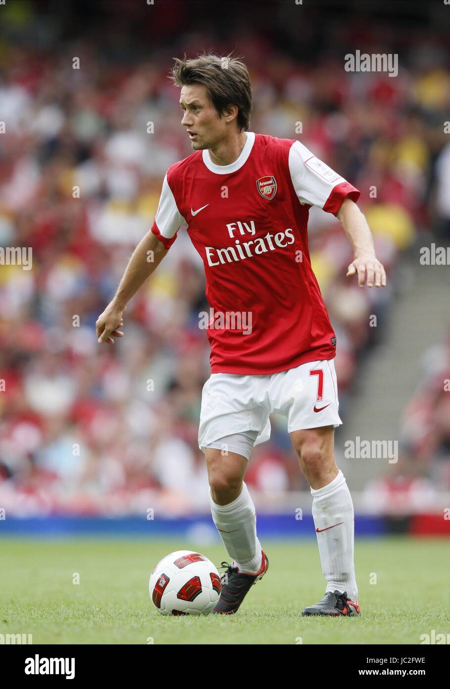 Emirates stadium tomas rosicky hi-res stock photography and images - Alamy