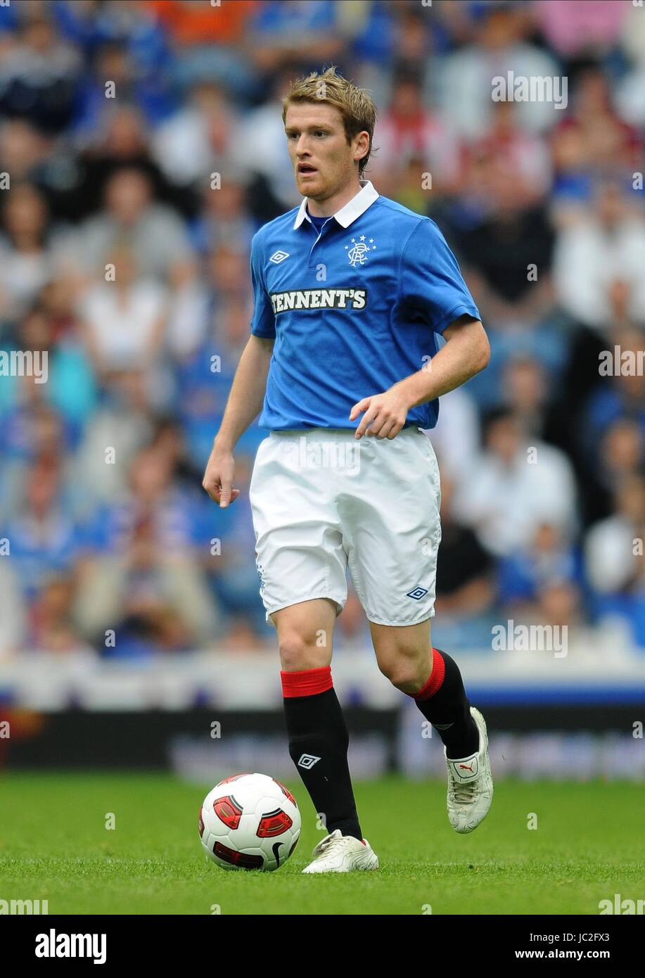STEVEN DAVIS GLASGOW RANGERS FC IBROX STADIUM GLASGOW SCOTLAND 07 ...