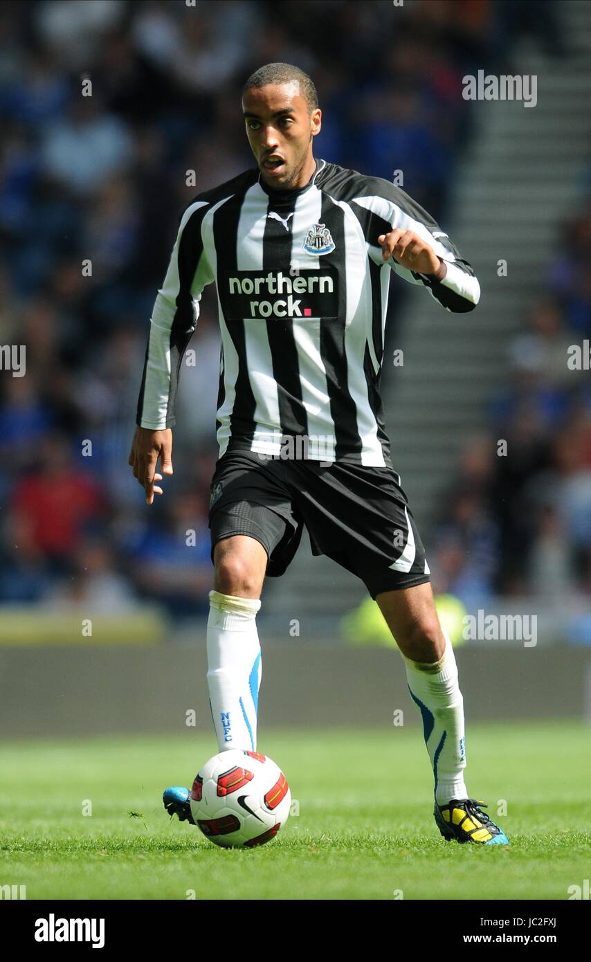 JAMES PERCH NEWCASTLE UNITED FC NEWCASTLE UNITED FC IBROX STADIUM ...