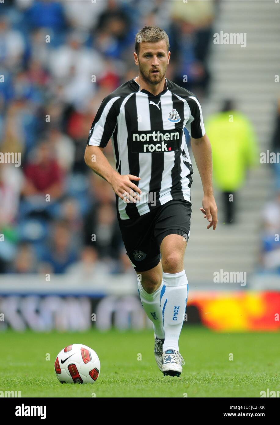 RYAN TAYLOR NEWCASTLE UNITED FC IBROX STADIUM GLASGOW SCOTLAND 07 ...