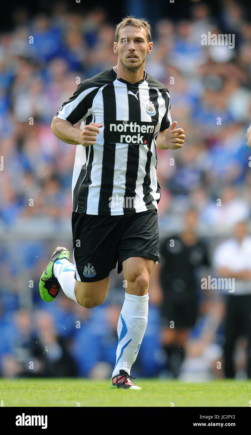 XISCO NEWCASTLE UNITED FC IBROX STADIUM GLASGOW SCOTLAND 07 August 2010 ...