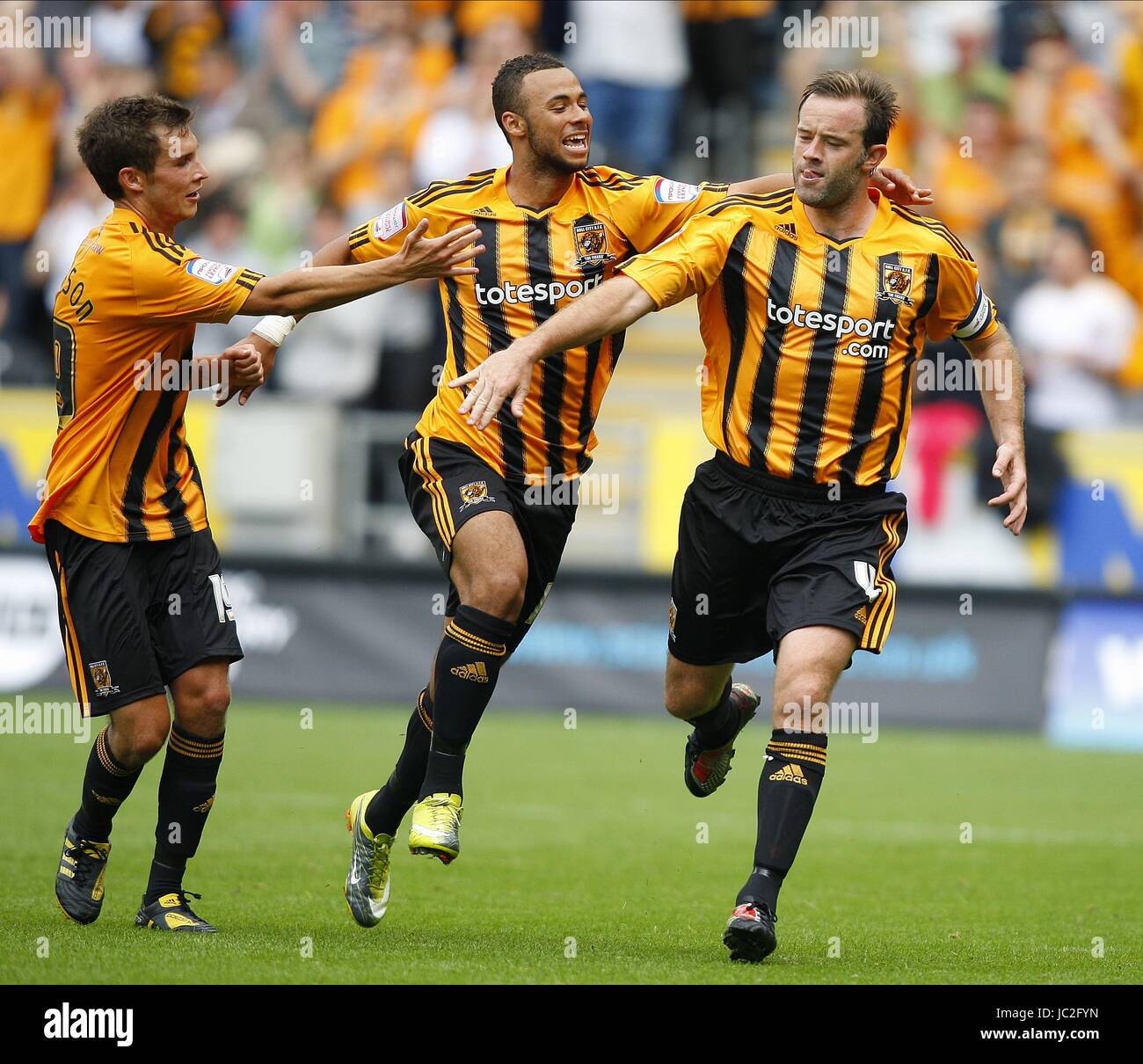 JOHN BOSTOCK & IAN ASHBEE CELE HULL CITY V SWANSEA CITY KC STADIUM HULL ...