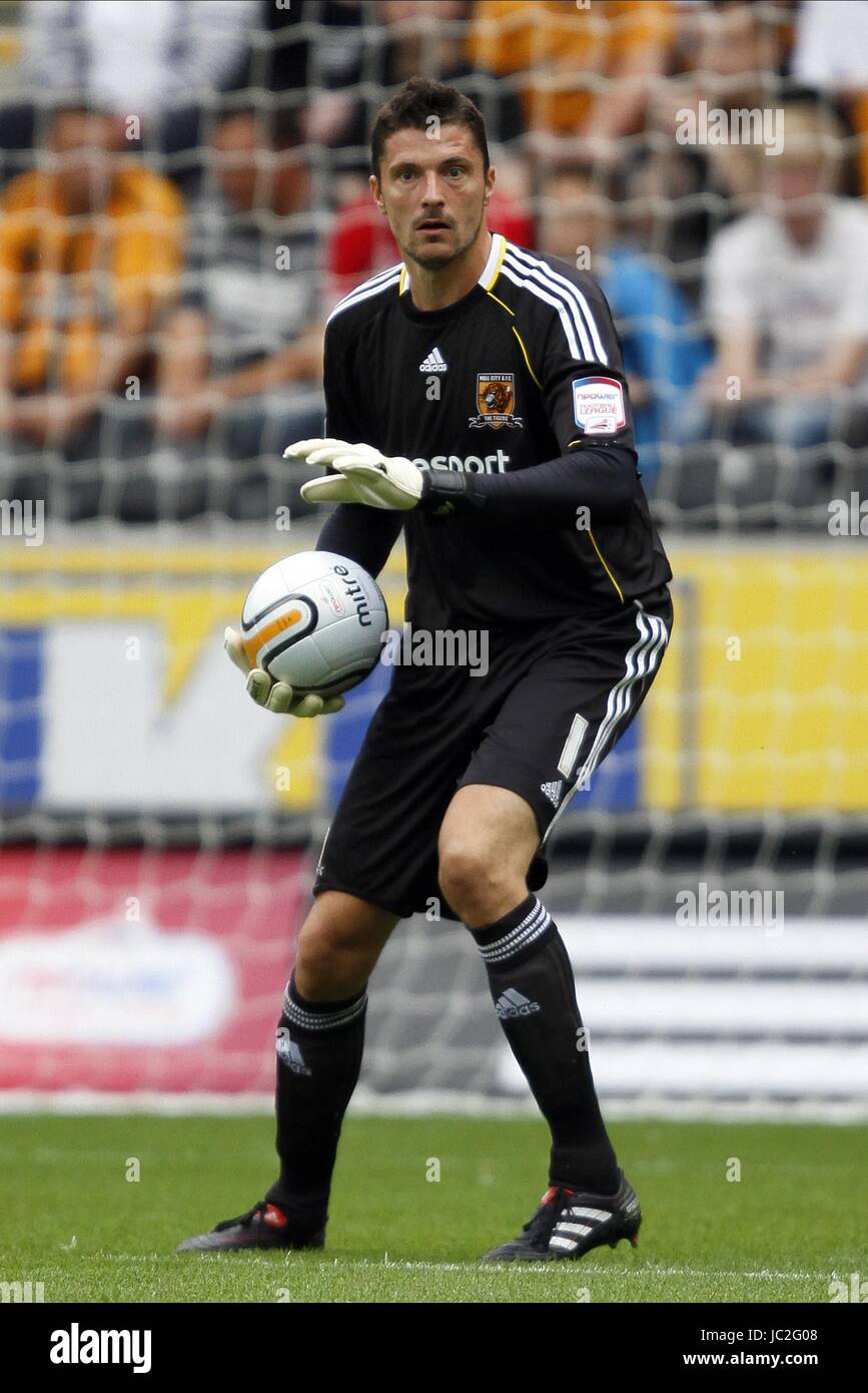MATT DUKE HULL CITY FC KC STADIUM HULL ENGLAND 07 August 2010 Stock ...