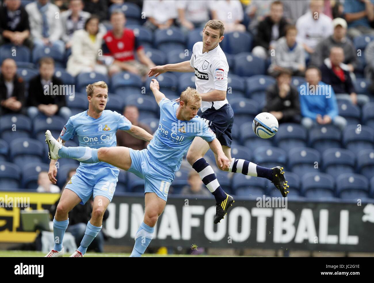 SIMON GILLETT & DANNY MAYOR CH PRESTON NORTH END V DONCASTER DEEPDALE ...