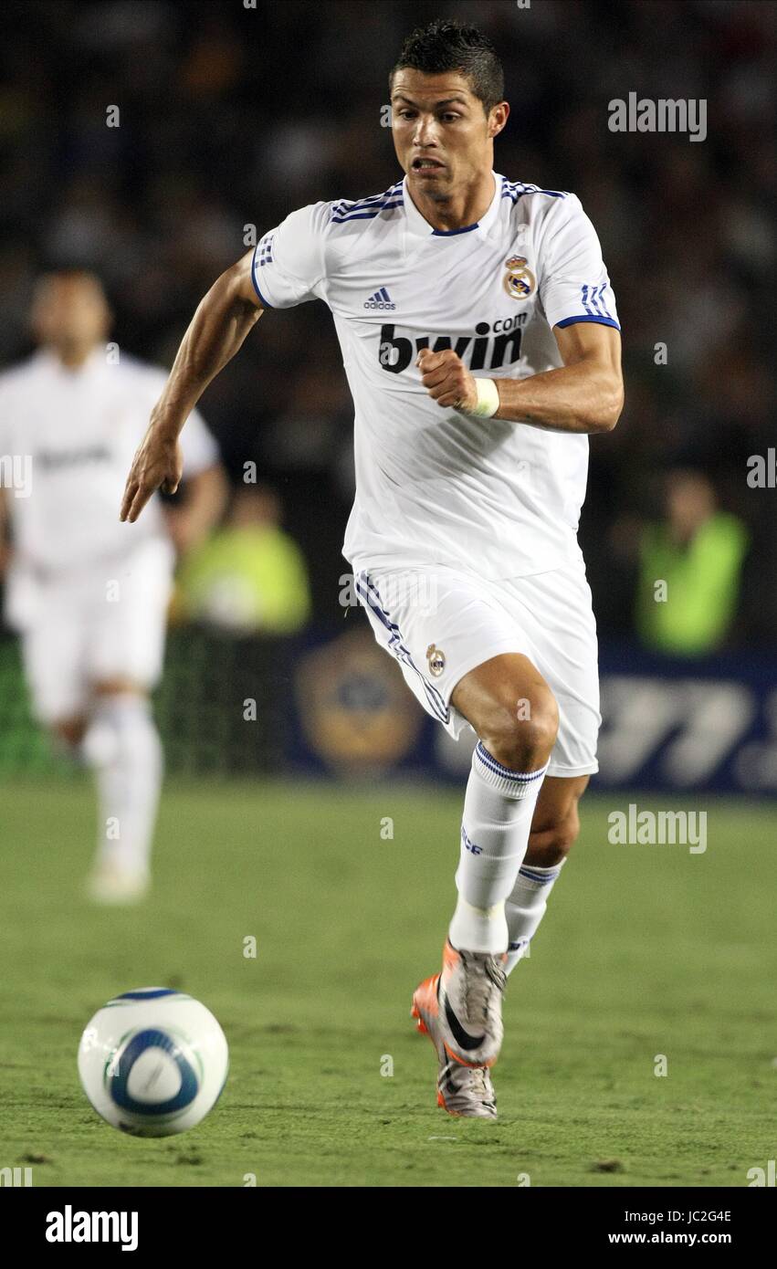CRISTIANO RONALDO REAL MADRID LOS ANGELES CALIFORNIA USA 07 August 2010 ...