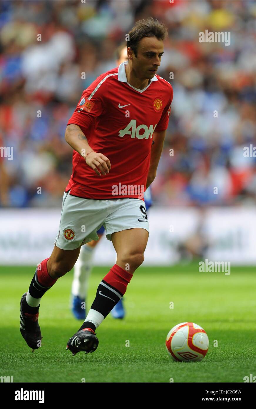 DIMITAR BERBATOV MANCHESTER UNITED FC WEMBLEY LONDON ENGLAND 08 August ...
