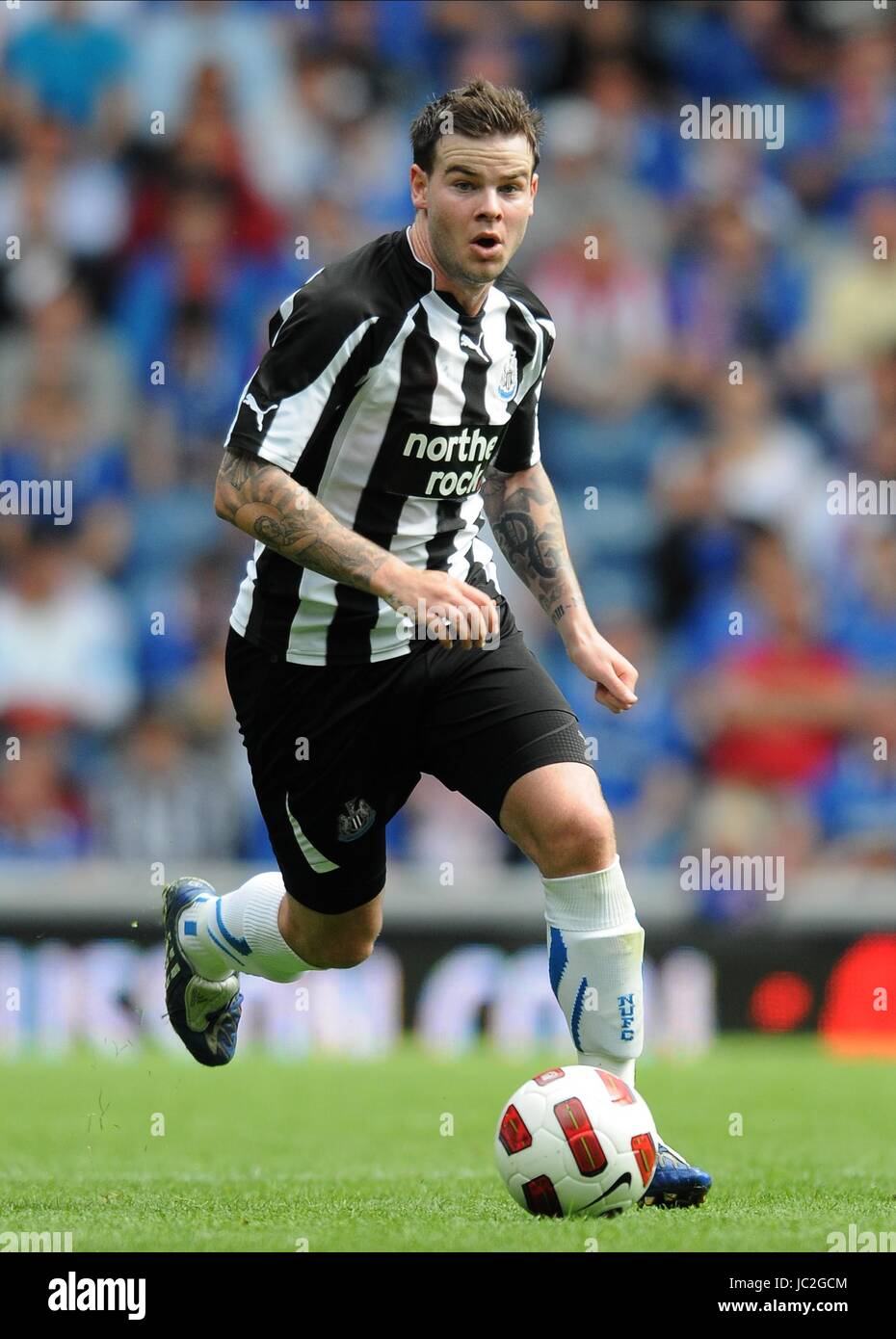 DANNY GUTHRIE NEWCASTLE UNITED FC NEWCASTLE UNITED FC IBROX STADIUM ...