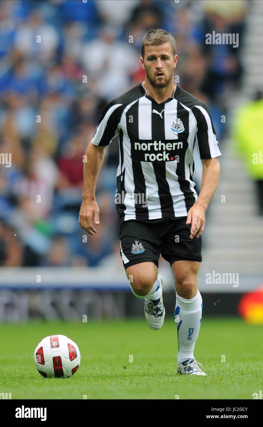 RYAN TAYLOR NEWCASTLE UNITED FC NEWCASTLE UNITED FC IBROX STADIUM ...
